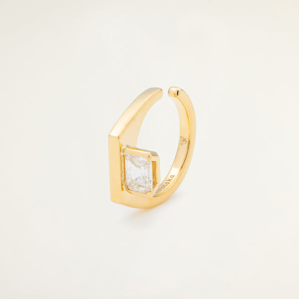 L.a.brown HYPNOTIC Lab Grown Diamond Ear Cuff